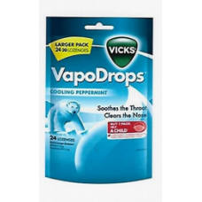 Vicks Vapodrops Cooling Peppermint