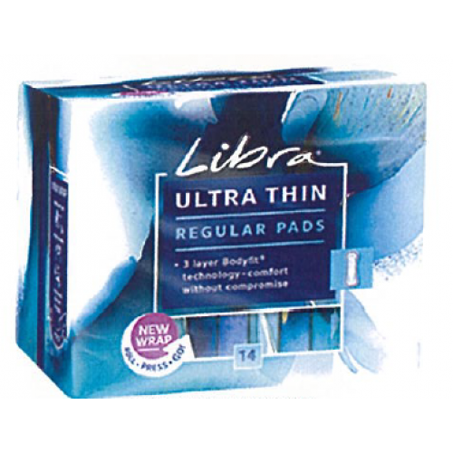 Libra Ultra Thin Regular Pads 12 Pcs